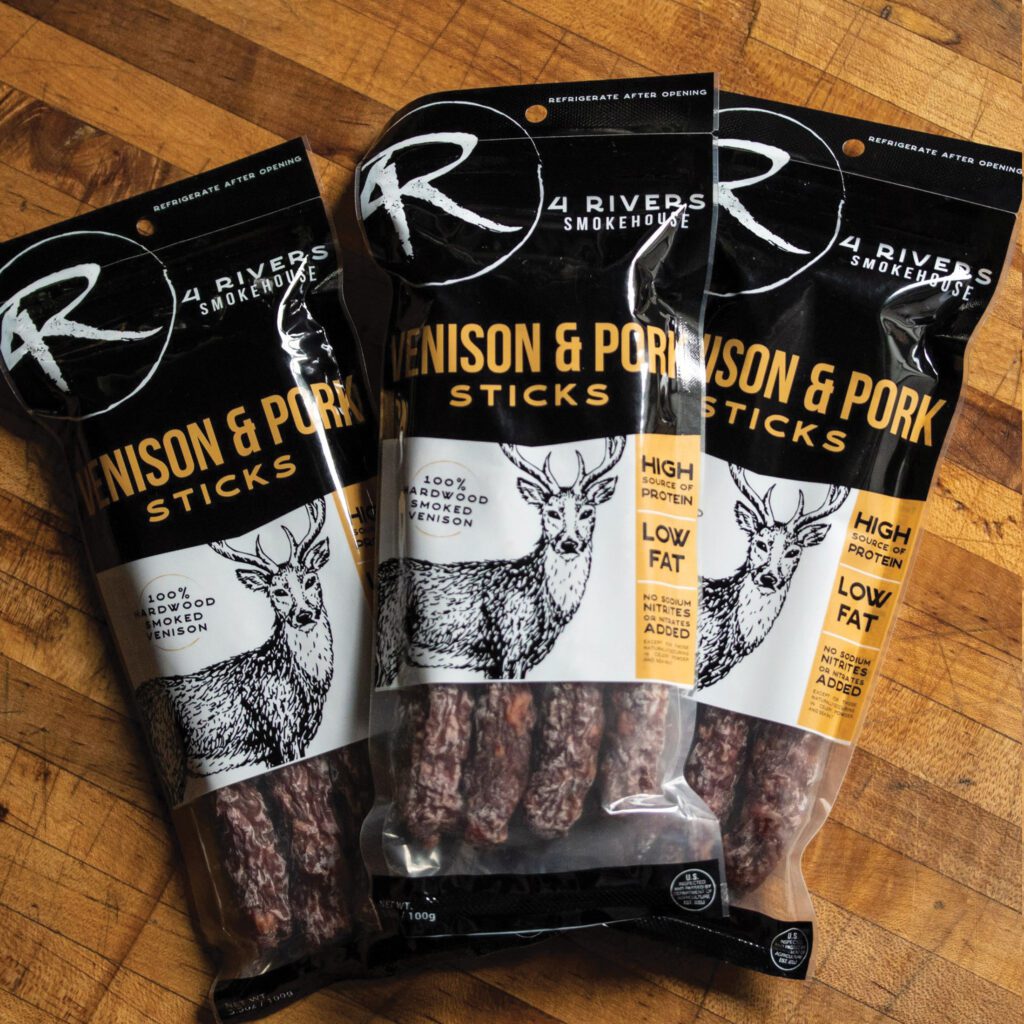 4R Venison and Pork Sticks - 4 Rivers Smokehouse